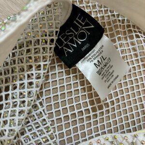 leslie amon | Swim | Leslie Amon Rhinestone Skirt White Crystal Swim Coverup | Poshmark